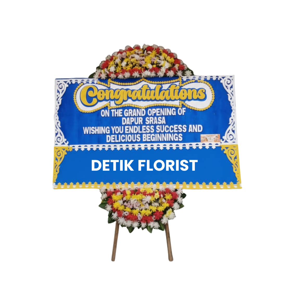 Bright Bloom - Papan Bunga - Detik Florist